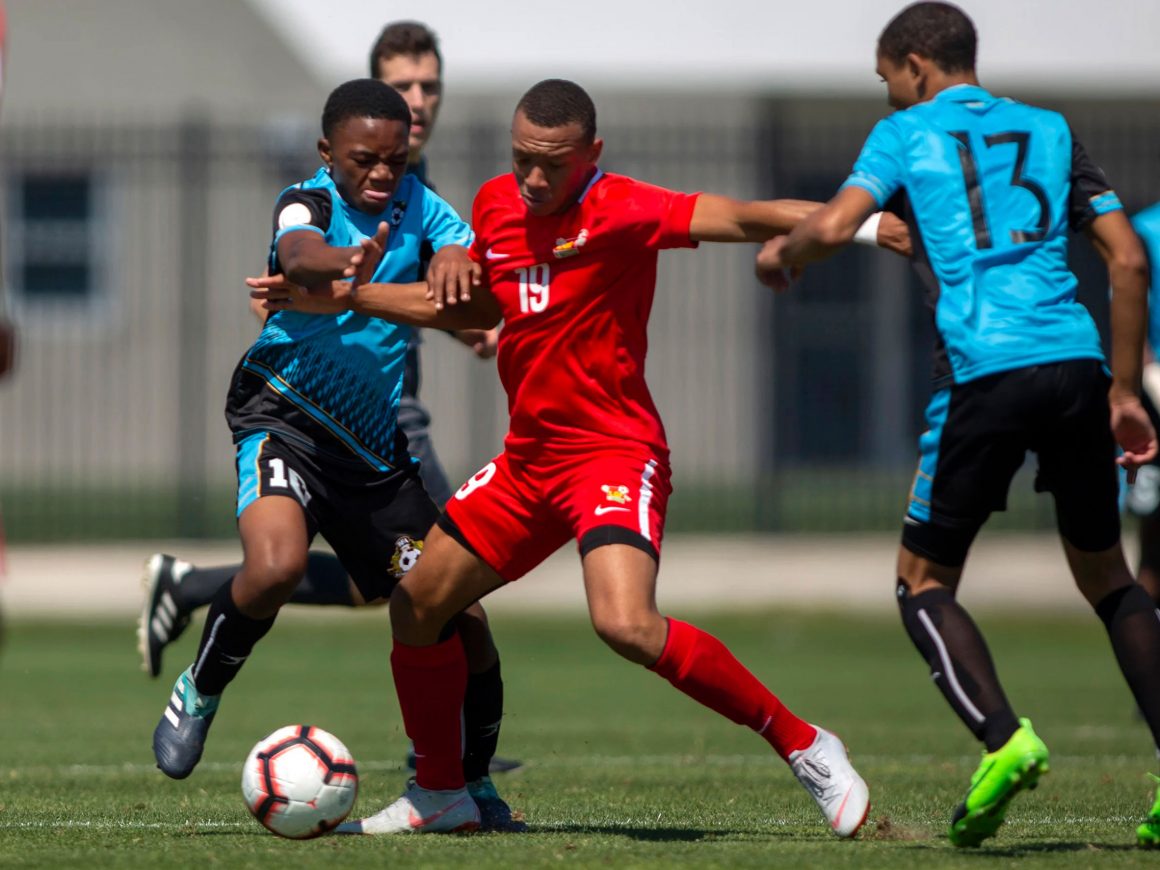 The U-17 Boys National Team Are Off To Compete Caribbean Football Union ...